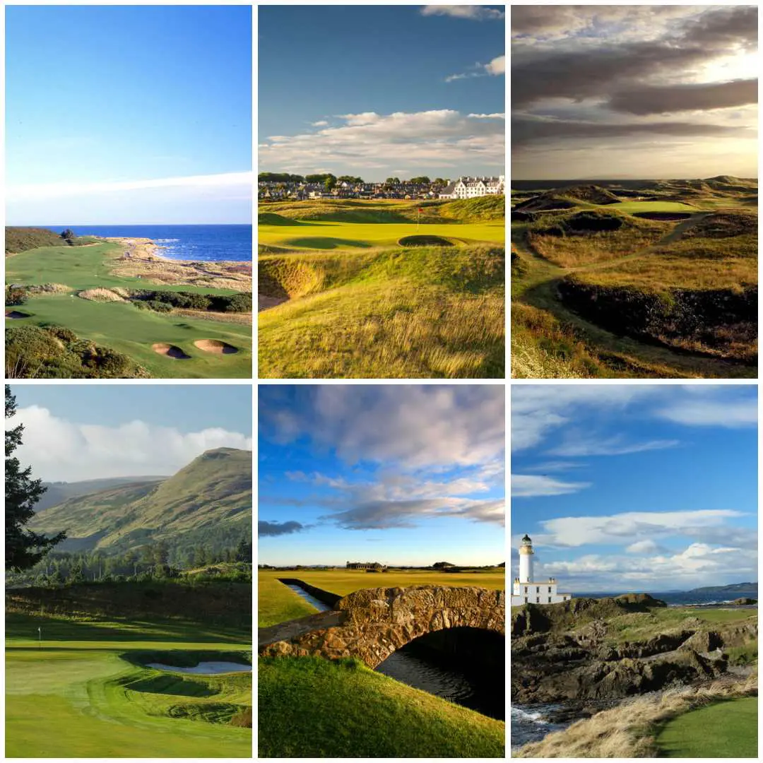 The Tee Sheet Vol. 1 - Golf Courses of Scotland Scotland Golf Courses ...